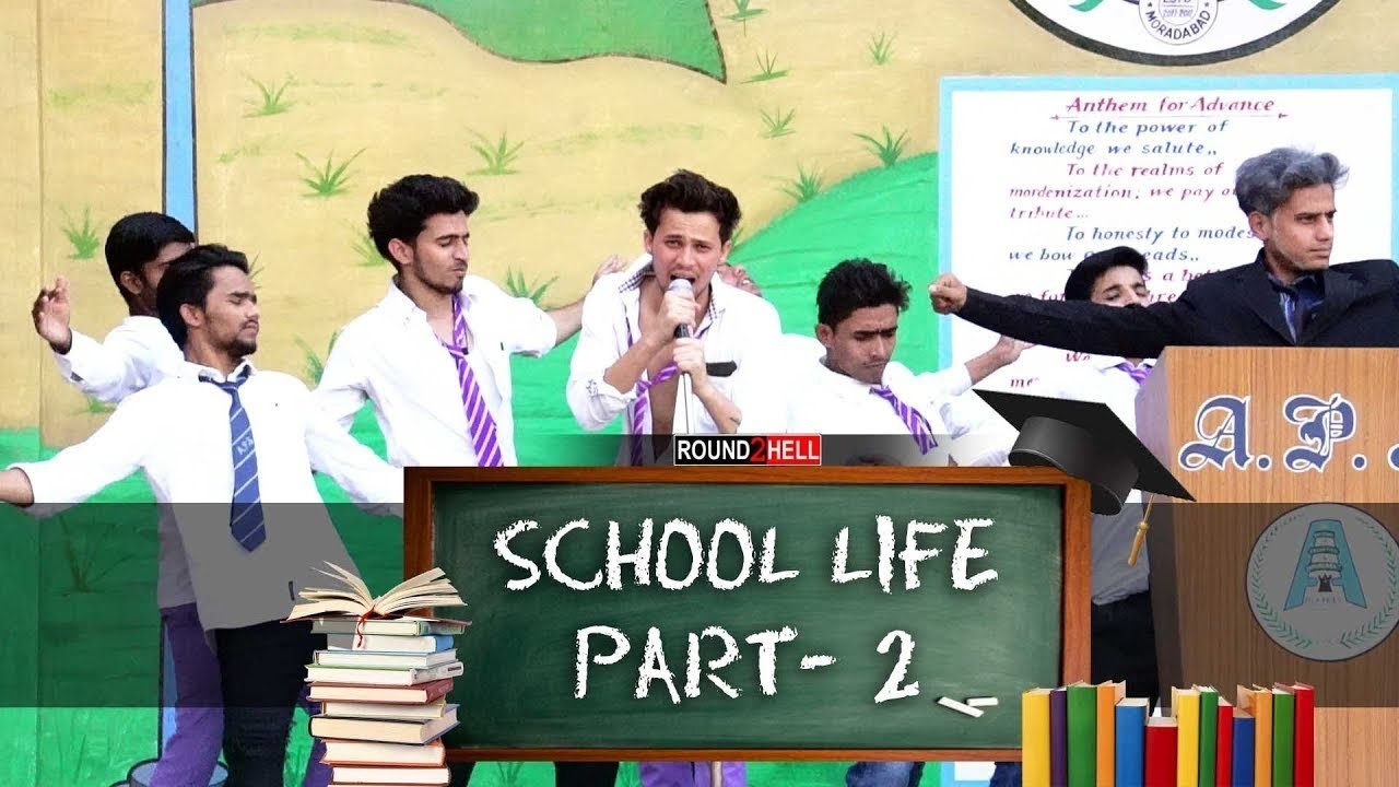 SCHOOL LIFE PART -2 | Round2hell | school life 2 Round 2 hell Full ...