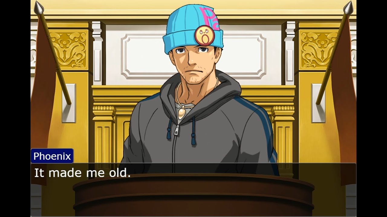 Phoenix Wright Went To The Beach That Makes You Old (objection.lol) - YouTube