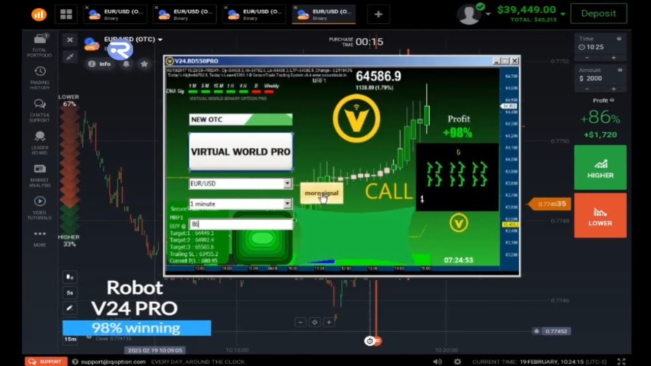 V24 PRO Smart Robot For OTC Markets - YouTube
