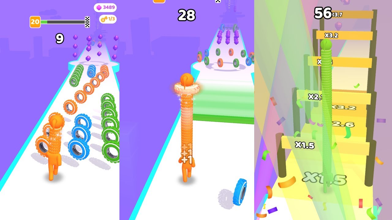 Play 99999 Levels Game Mobile Long Neck Run Top Gameplay iOS,Android ...
