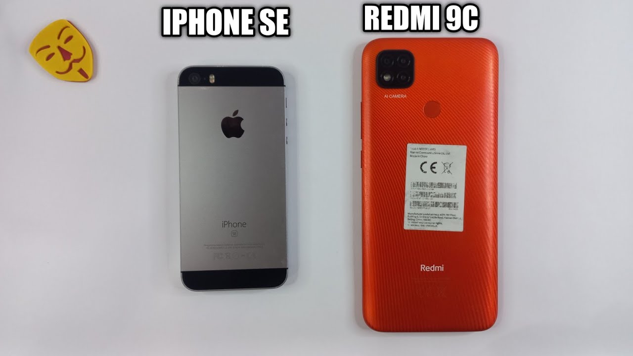 Iphone SE 2016 Vs Xioami Redmi 9C | SPEED TEST - YouTube