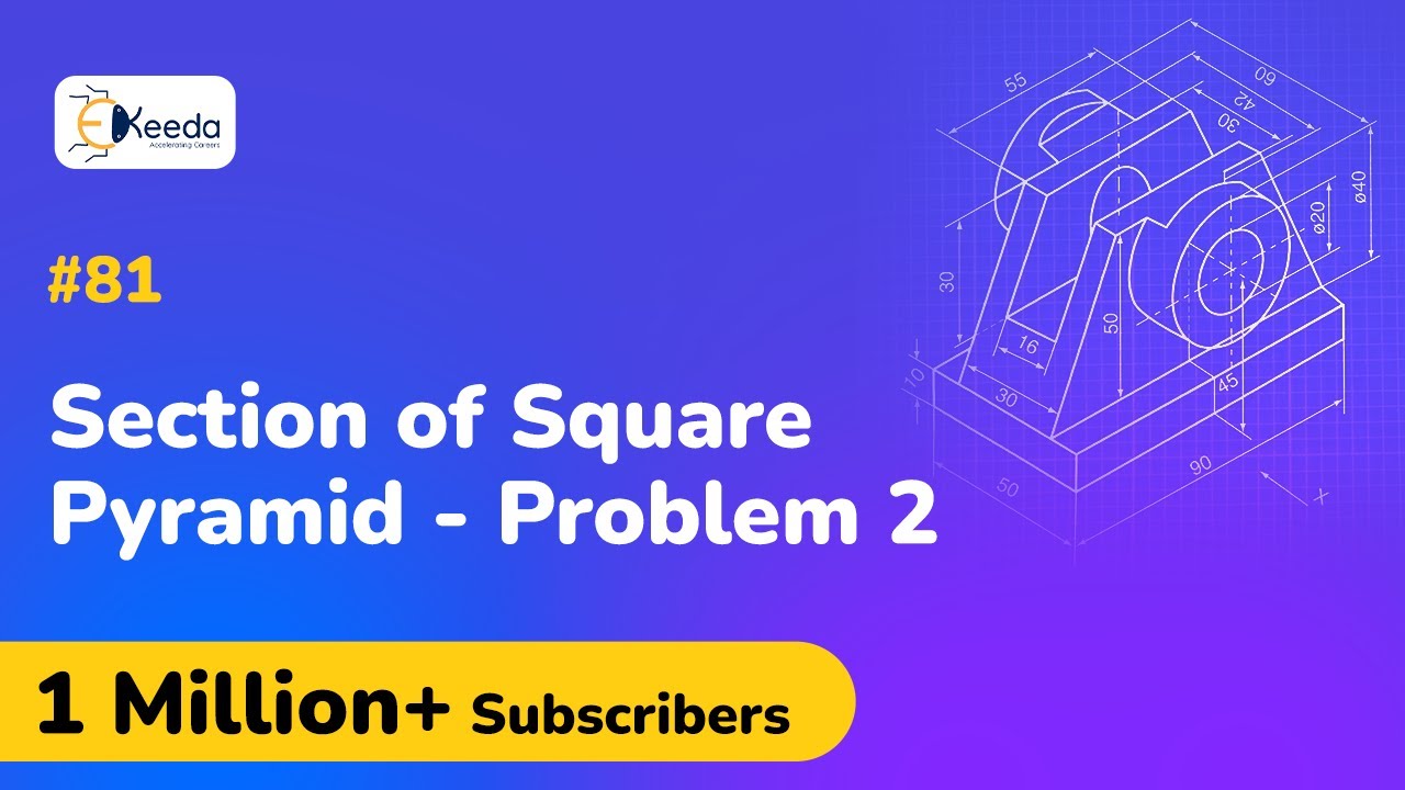 Section of Square Pyramid Problem No.2 - Section of Solids ...