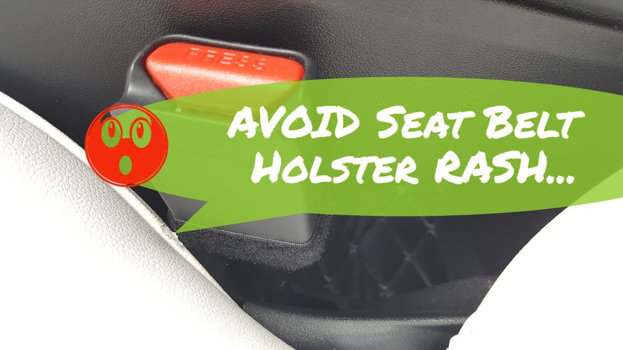 Tesla Model 3 Seat Belt Holster Rash Protection - YouTube
