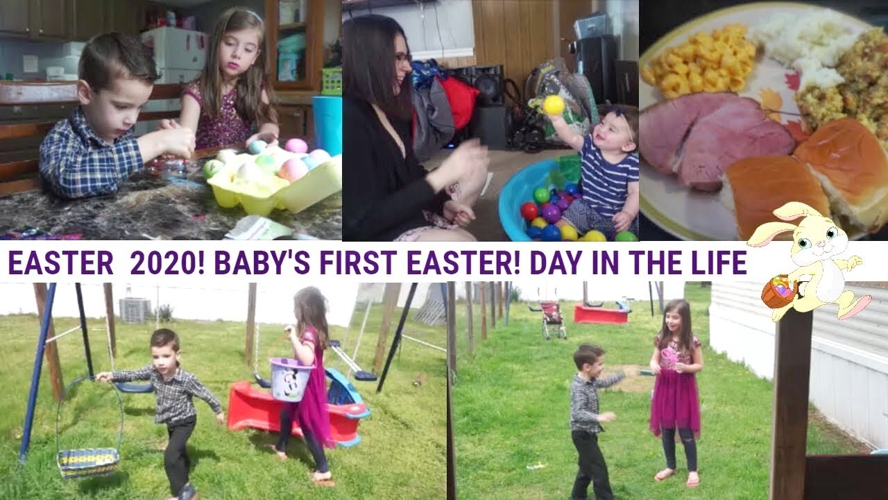 EASTER 2020 || EASTER DURING QUARANTINE || DAY IN THE LIFE OF A YOUNG ...