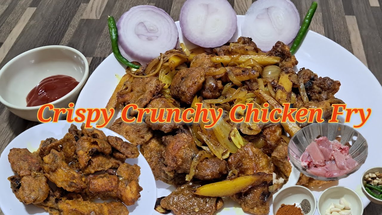 Crispy Crunchy Chicken Fry // Khasta Kurkure Chicken // Chicken fry ...