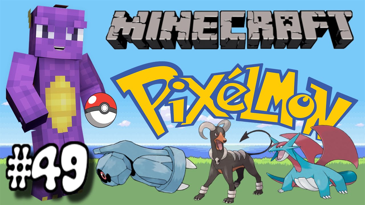 The Search For Houndoom | Minecraft Pixelmon #49 | Minecraft Pokemon ...
