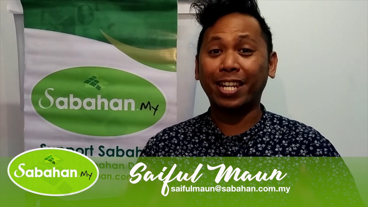 Saiful Maun @ Sabahan Dot My - YouTube
