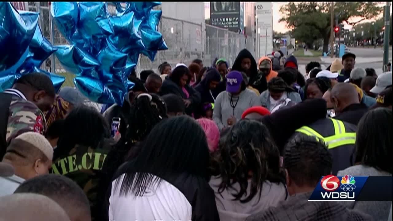 Balloon release for Joe Sampson - YouTube