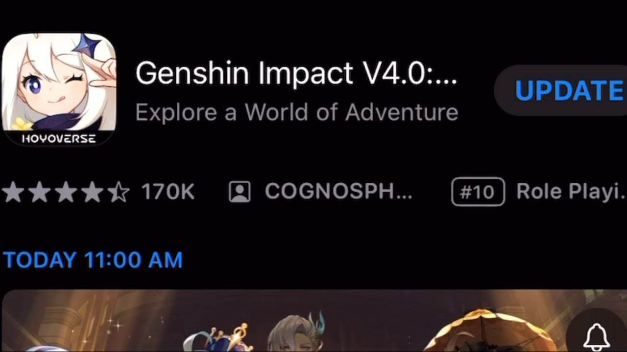 When you are too excited for 4.0 Update of Genshin Impact - YouTube