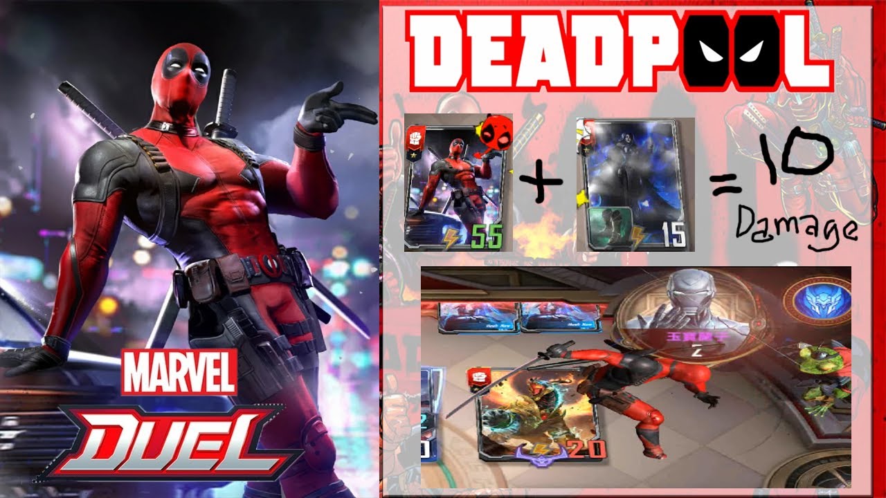 Marvel DUEL - Deadpool 10 Damage Finisher !!! - YouTube