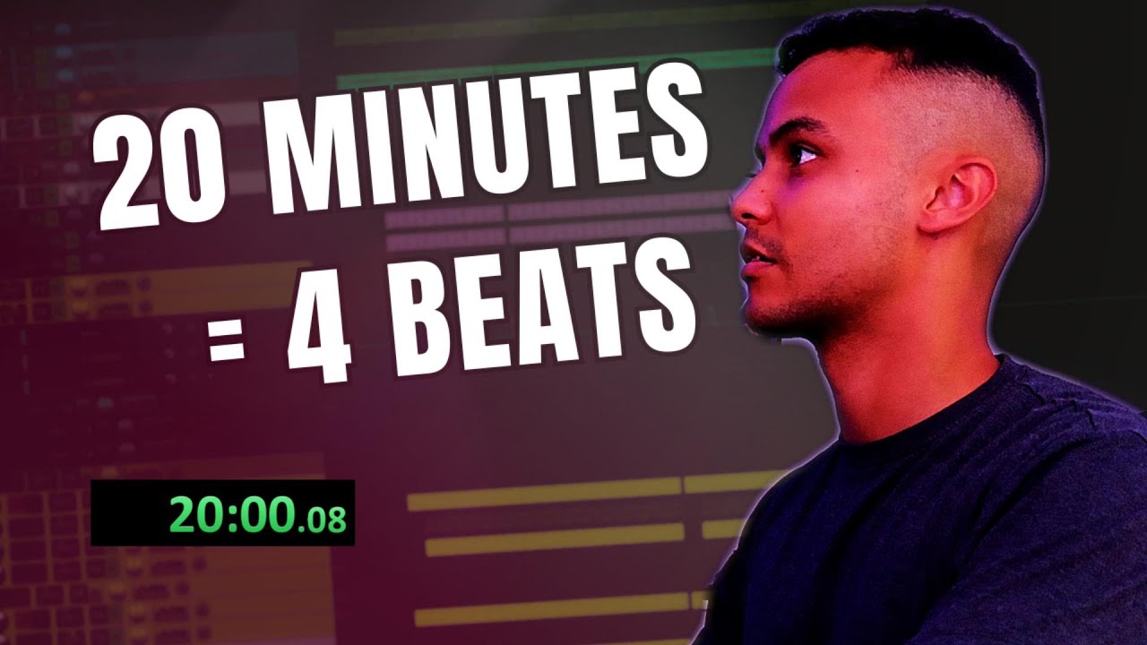 Making 4 beats in 20 minutes challenge - YouTube
