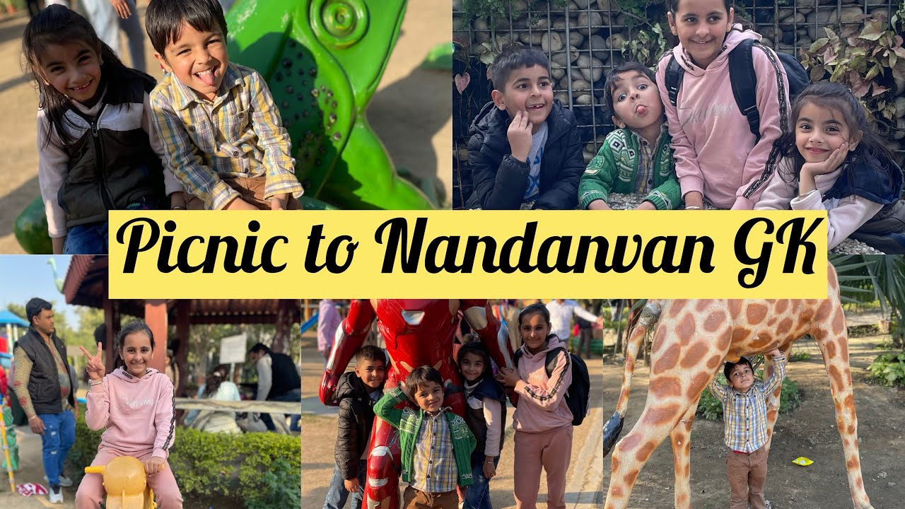 Nandanvan Park GK-1, N Block | Picnic Time | Best parks in Delhi for ...