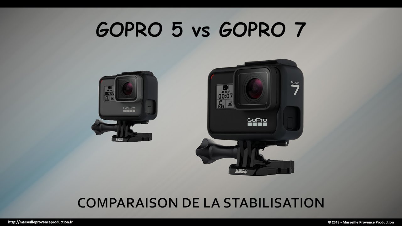 Test stabilisation GOPRO hero 7 black edition - YouTube