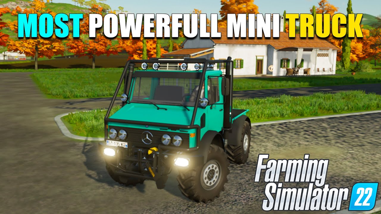 I BOUGHT MOST POWERFULL MINI TRUCK IN FARMING SIMULATOR 22 - FARMING ...