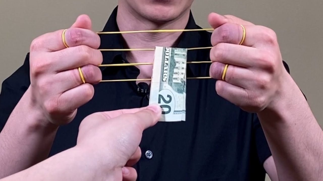 CRAZY Rubber Band Trick That You Can Do! - YouTube