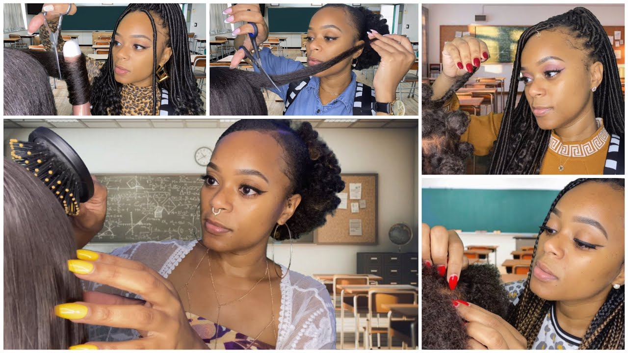 ASMR | 2 Hours Of "Girl In The Back Of Class Plays With Your Hair ...