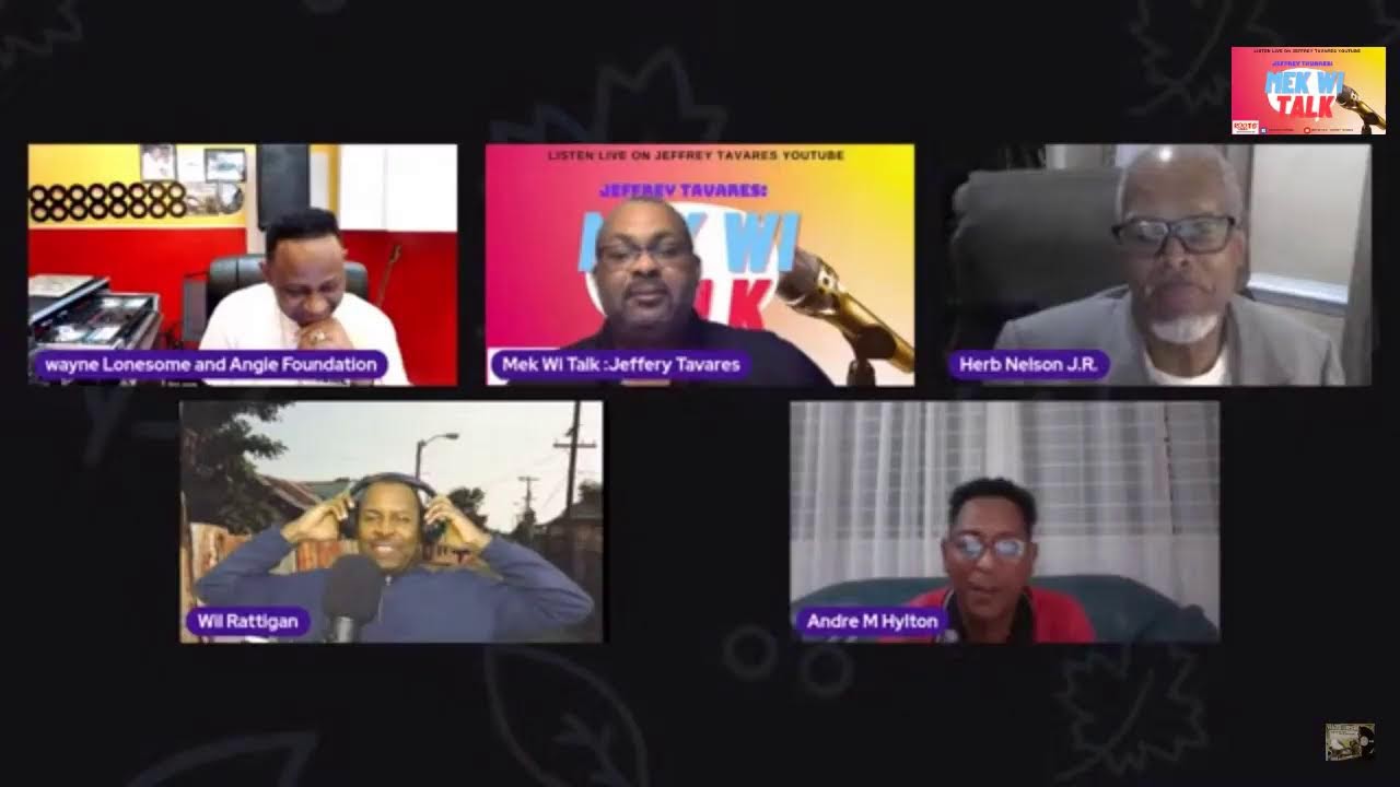 Town Hall meeting:former Mp Andre Hylton J Tavares Wil Rattigan, Man in ...