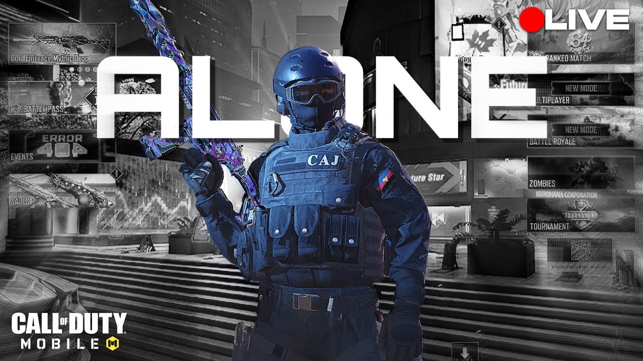 ALONE #cod #mobile - YouTube