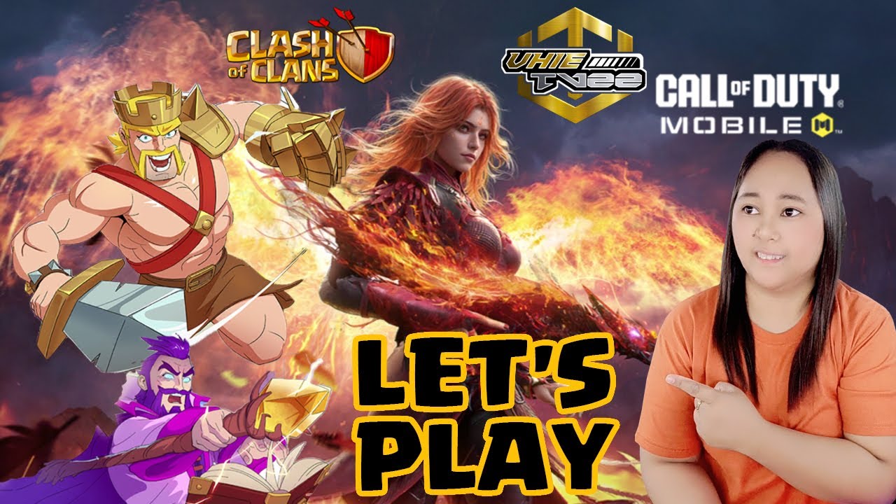 CODM (Call Of Duty Mobile) and COC (Clash of Clash) Online Live Games ...