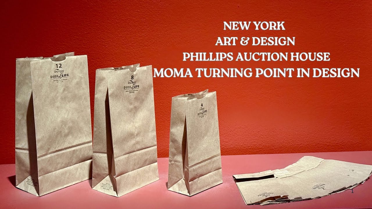 NEW YORK ART & DESIGN PHILLIPS AUCTION HOUSE MOMA TURNING POINT IN ...