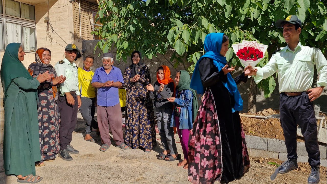 Hussein's happy return to his police job: Celebration and joy in ...