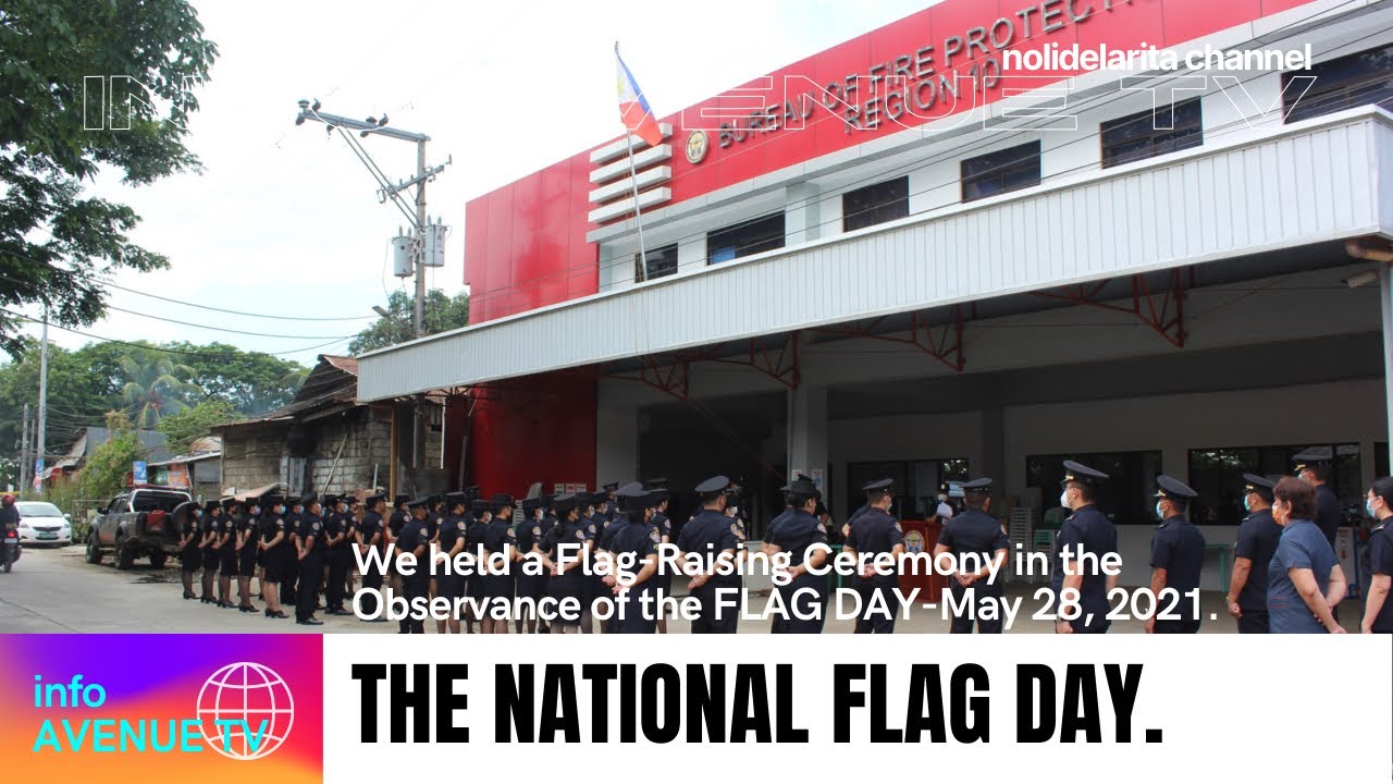 BFP OBSERVES THE NATIONAL FLAG DAY. - YouTube