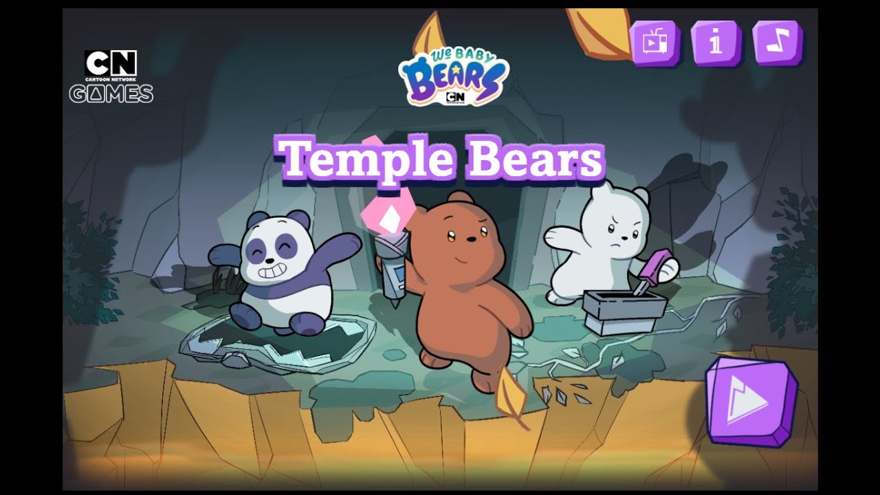 Temple Bears pt. 3 (lvl 19- 20 - 21) gameplay - YouTube