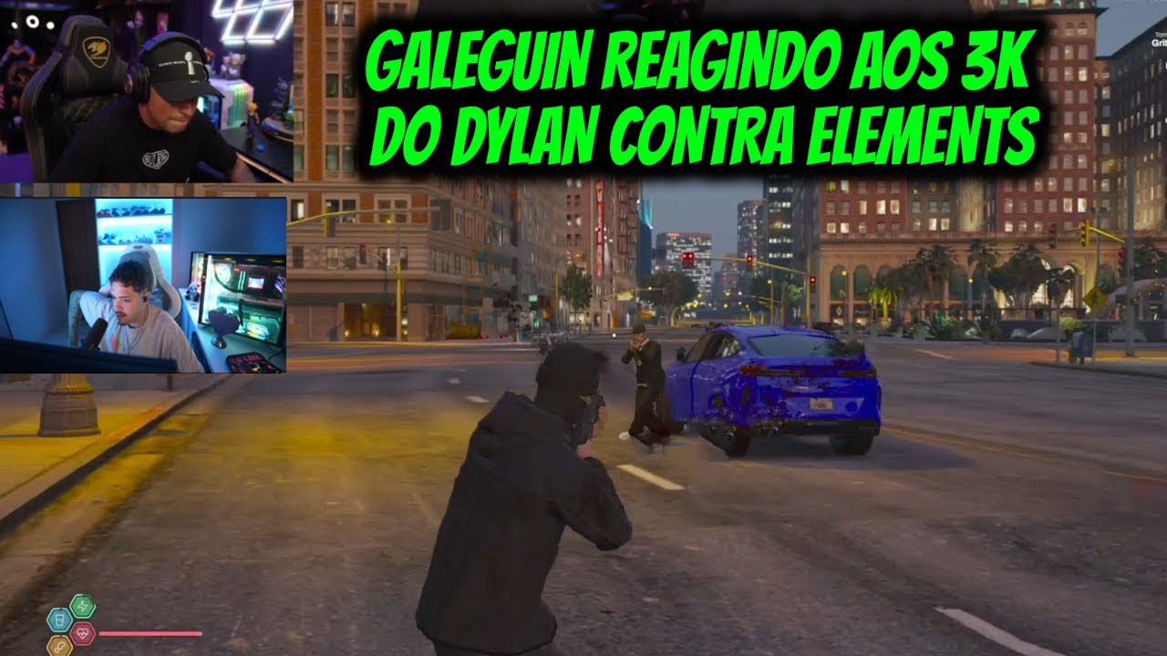 GALEGUIN REAGINDO AOS 3K DO DYLAN CONTRA ELEMENTS - YouTube