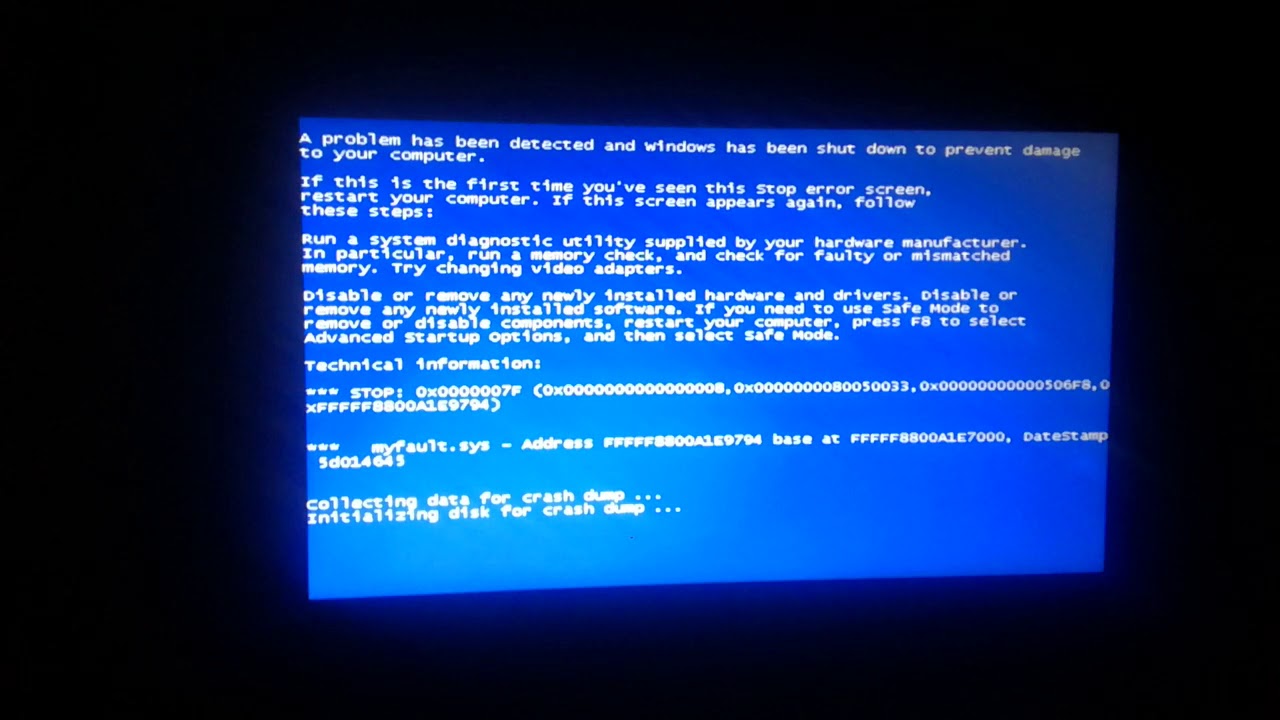 Windows 95 BSOD #36 - YouTube