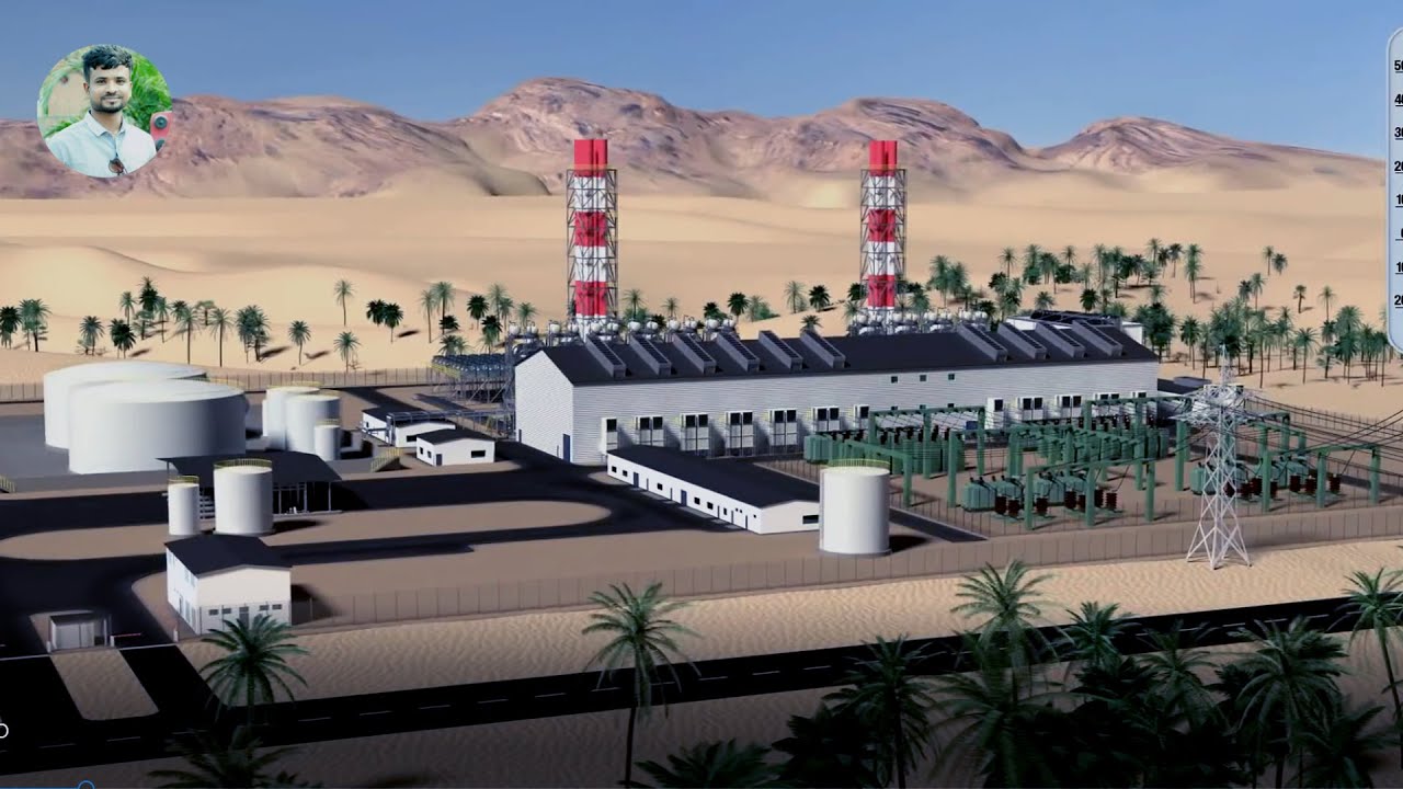 HFO power plant || Engine based power plant|| MAN 18V48/60TS - YouTube