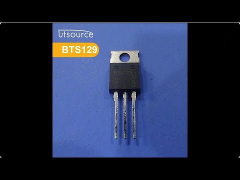 BTS129 electronic component - YouTube