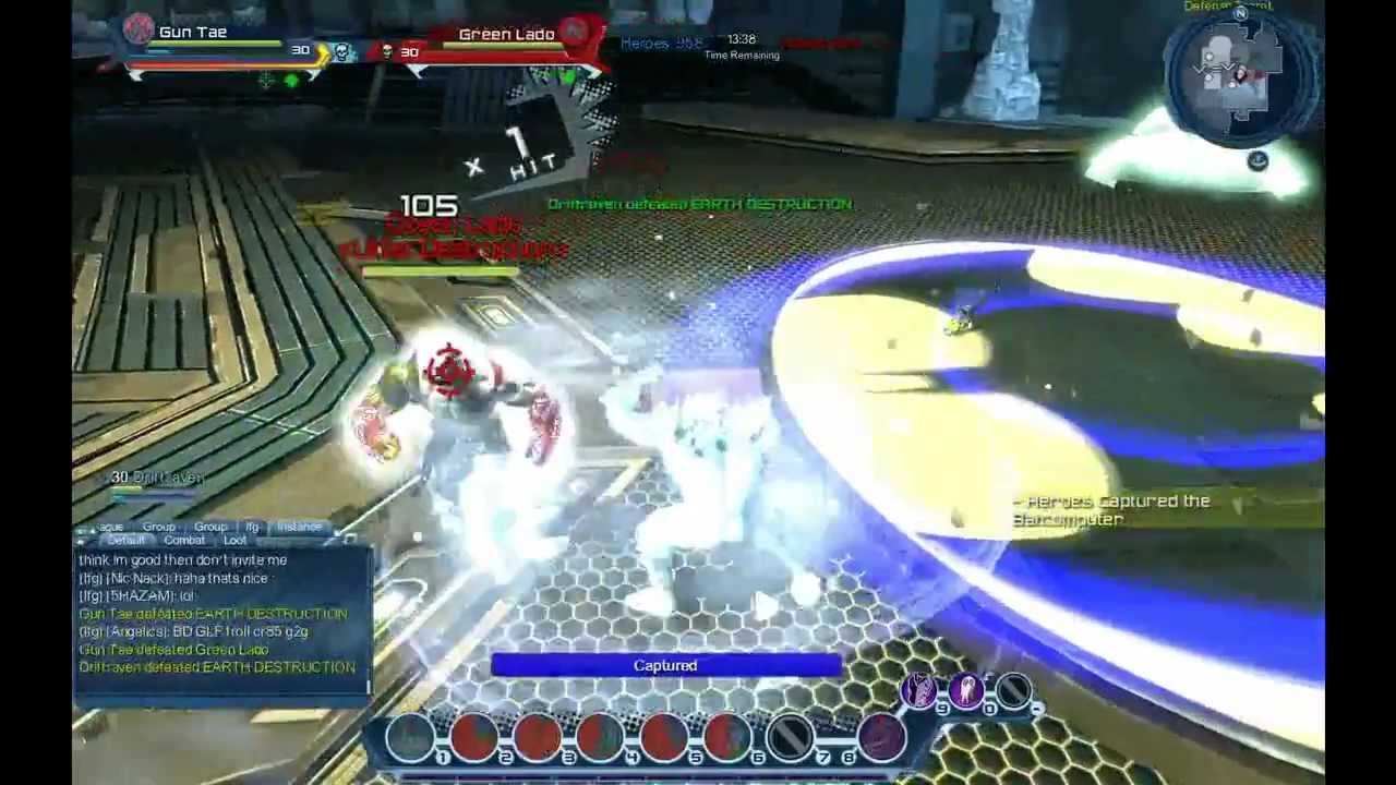 Dc Universe Online Batcave Real Time Commentary PVP - YouTube