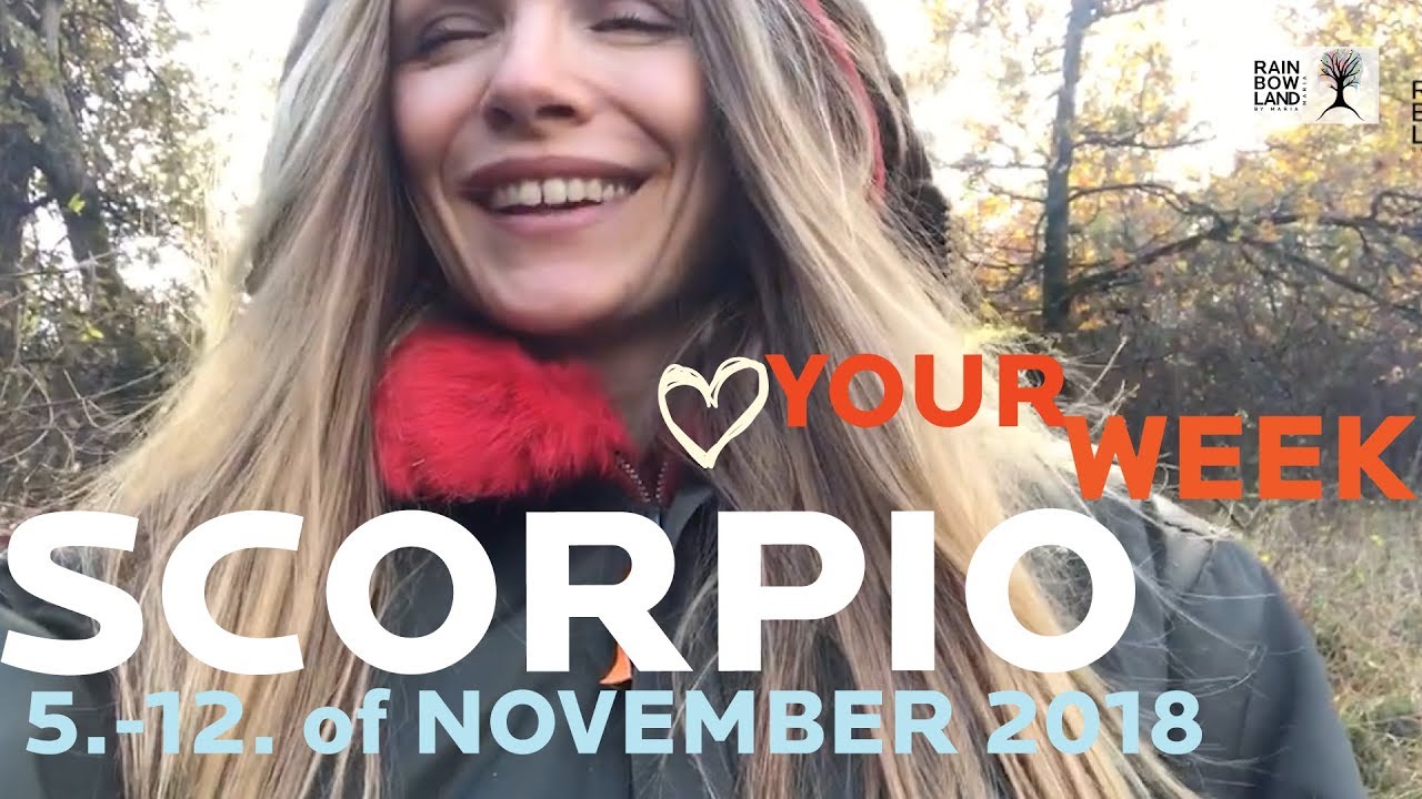 SCORPIO - Weekly astrology forecast for November 5th - 12., New moon in ...
