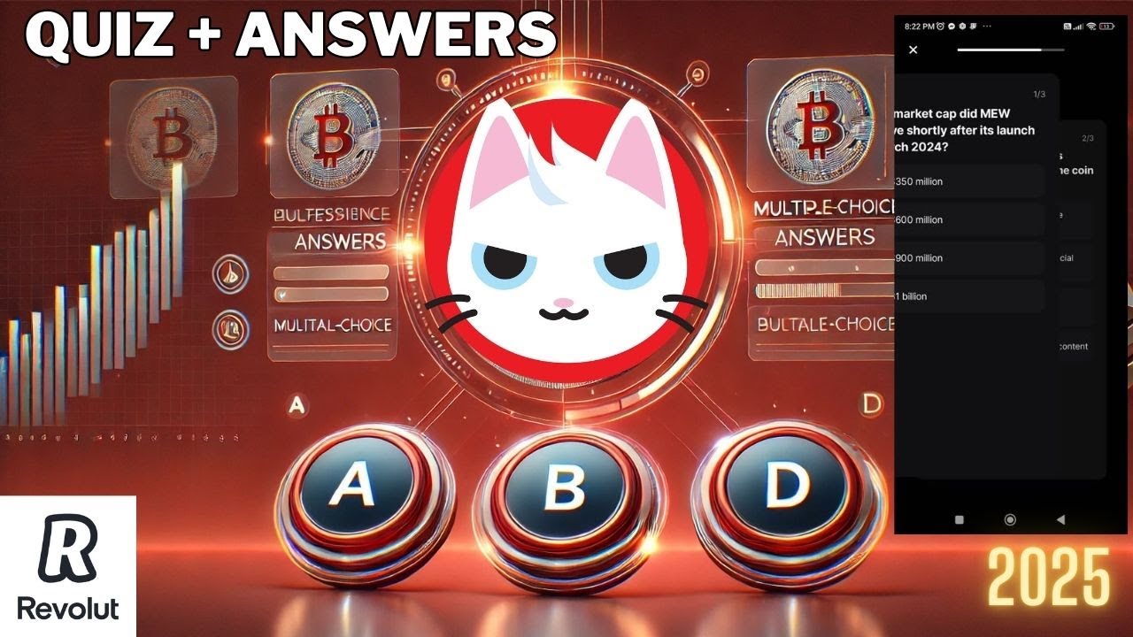 Revolut MEW Quiz Answers #revolut #mew - YouTube