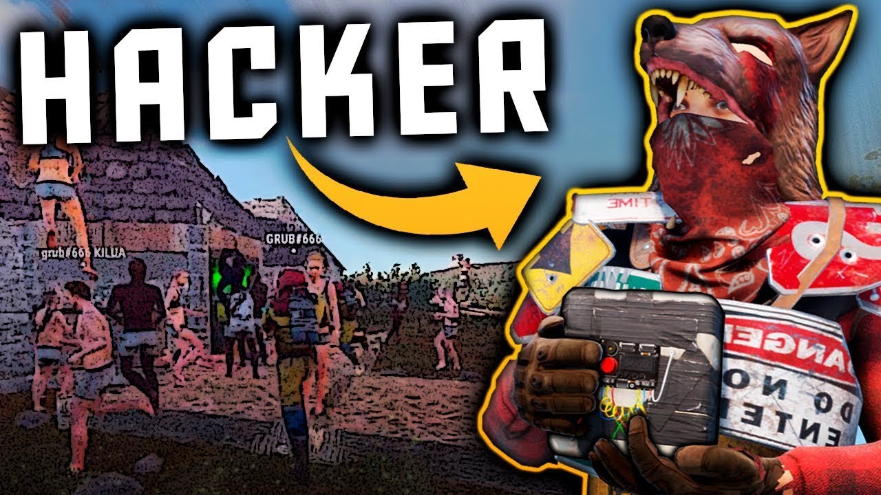 RUST 2275 | PVP CON UN HACKER SERVER X10 KIT VIP FREE - YouTube