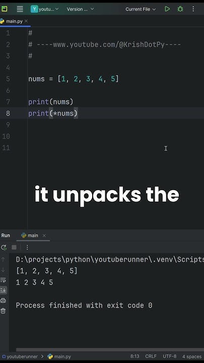 *args Simplified To It's Core #coding #python #programming - YouTube