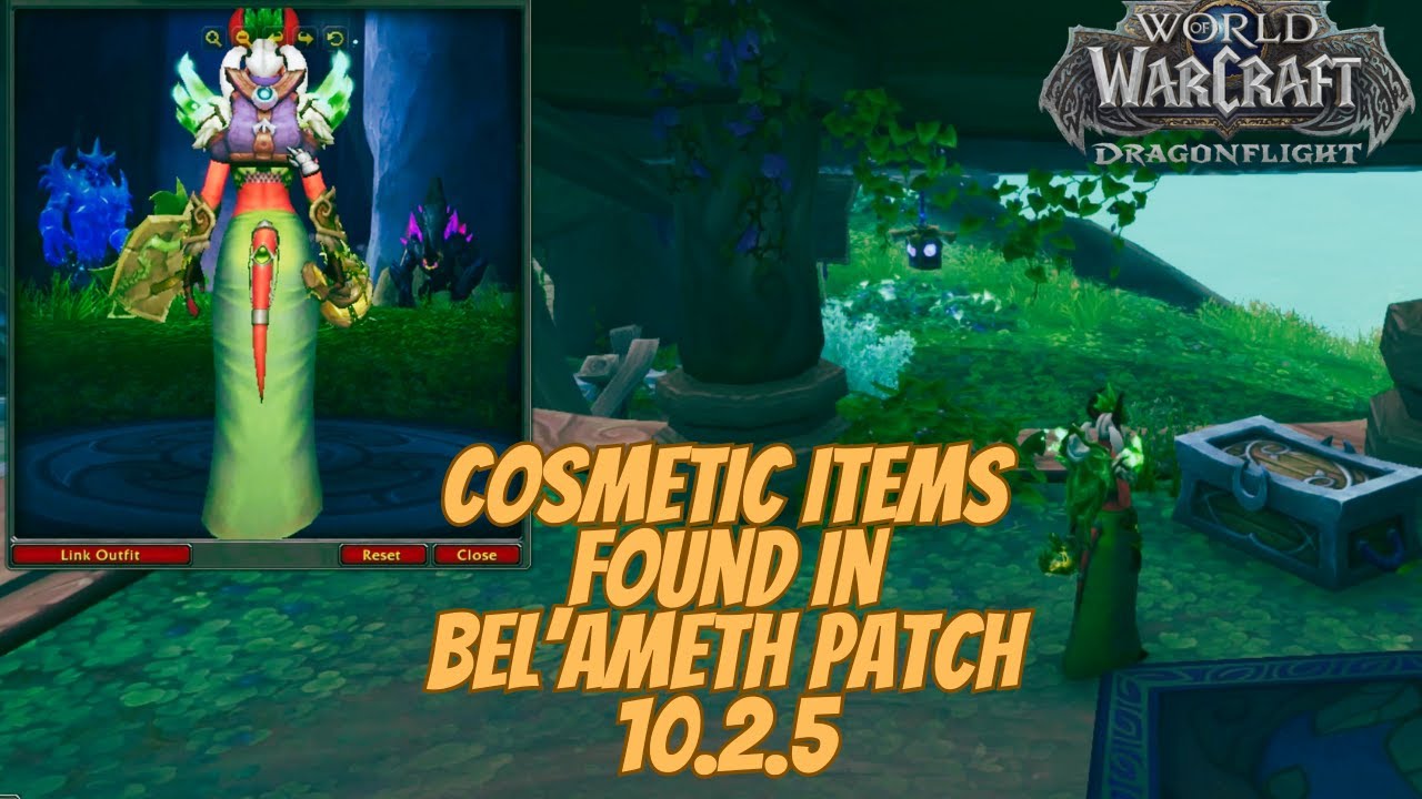 While exploring Bel’ameth I discovered some cosmetic items || WoW Patch ...