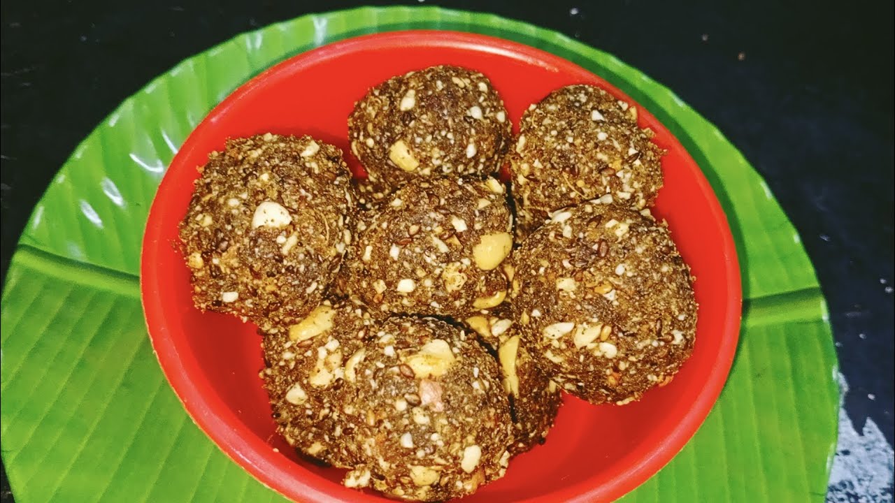 Healthy laddu recipe||High rich protein laddu||No ghee No sugar laddu ...