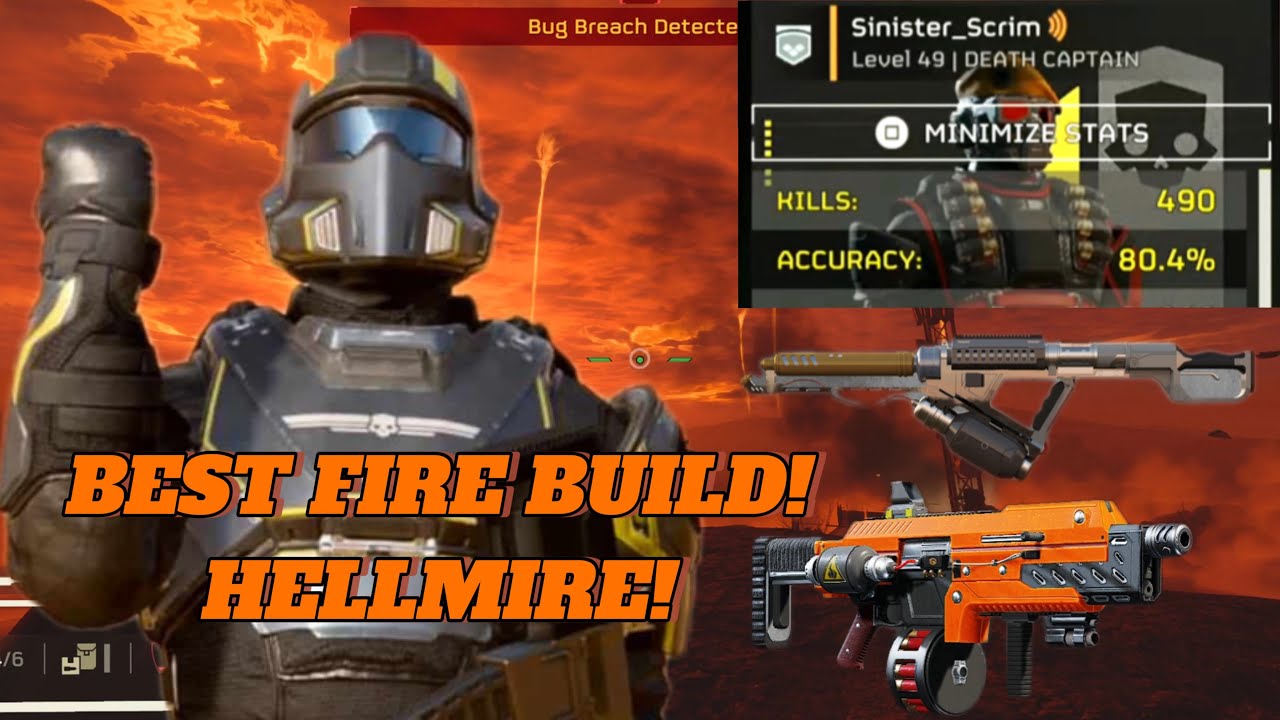 Fighting Fire with Fire! Helldive Difficulty | Pyro Fire Build in ...
