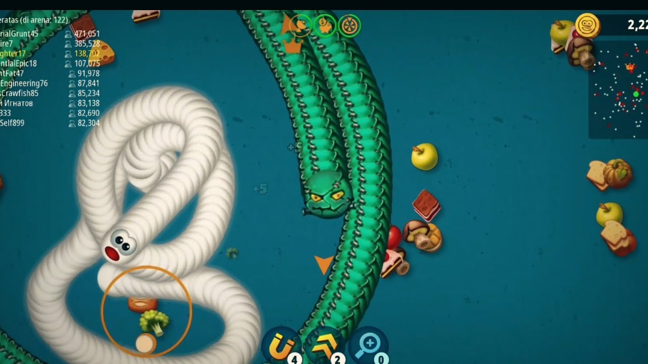 Cacing besar alaska | Worms Zone - YouTube