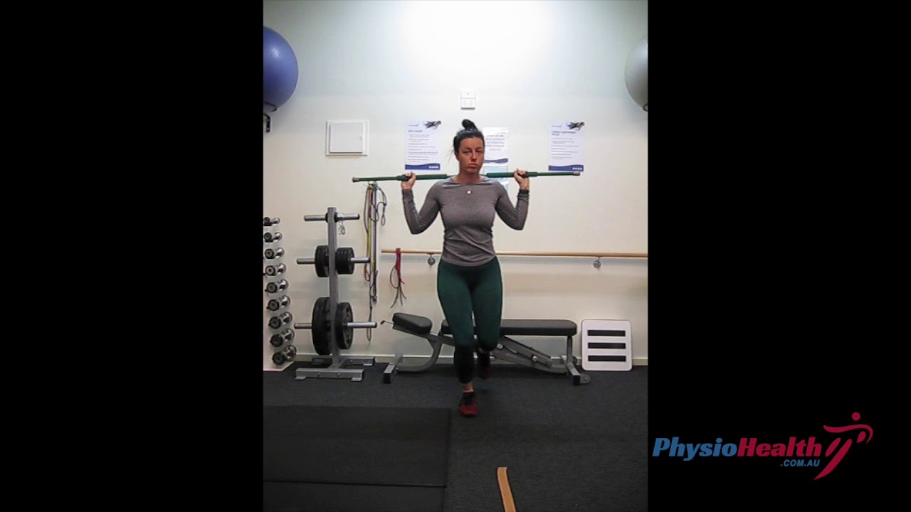 Single Leg Knee Bend with Rotation - YouTube