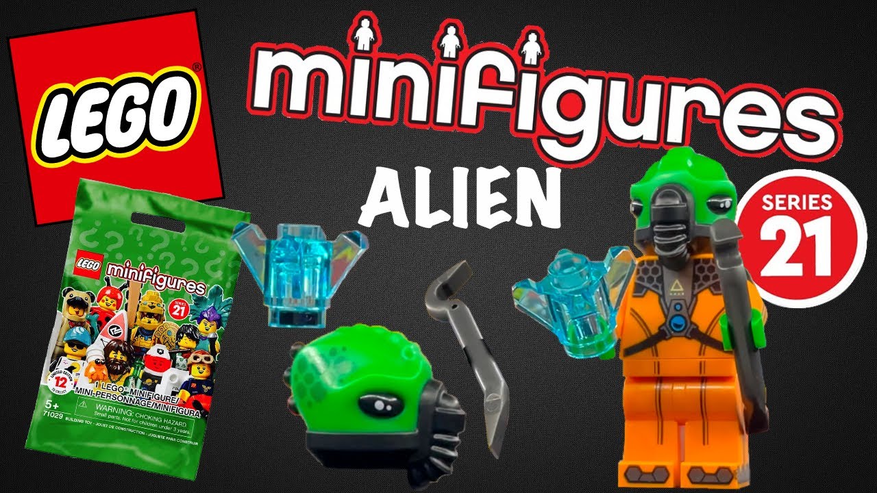 LEGO Alien! LEGO Minifigures Series 21! - YouTube