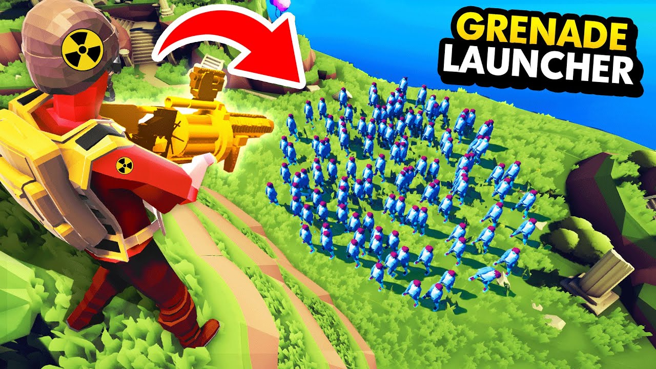 NEW Nuclear GRENADE LAUNCHER In TABS Modern Faction (Totally Accurate ...