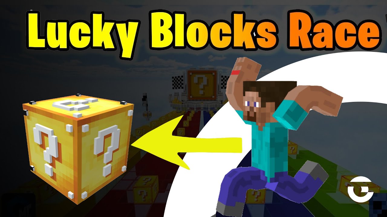 LUCKY BLOCKS RACE WITH BIG YOUTUBERS - YouTube