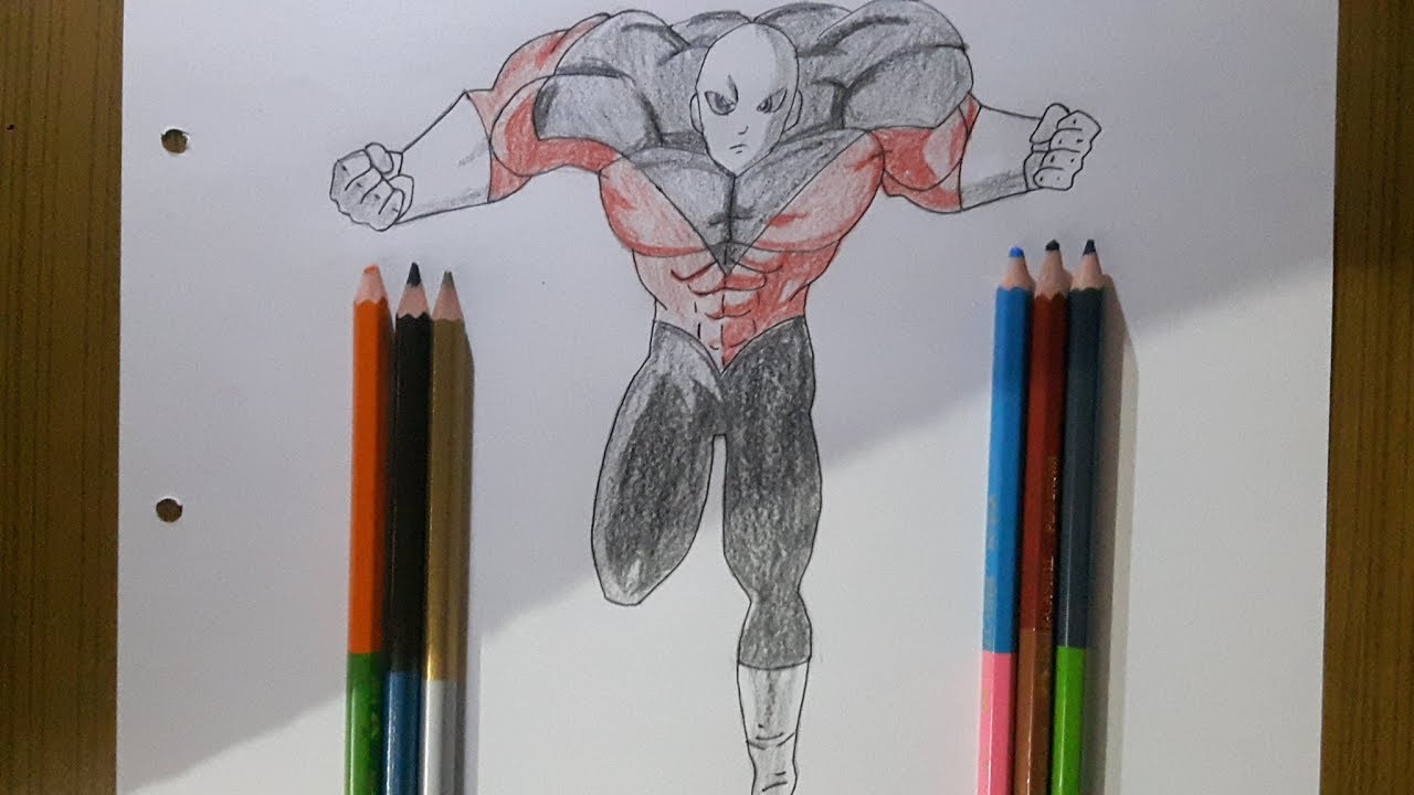 How To Draw Jiren - Dragon Ball Super - YouTube