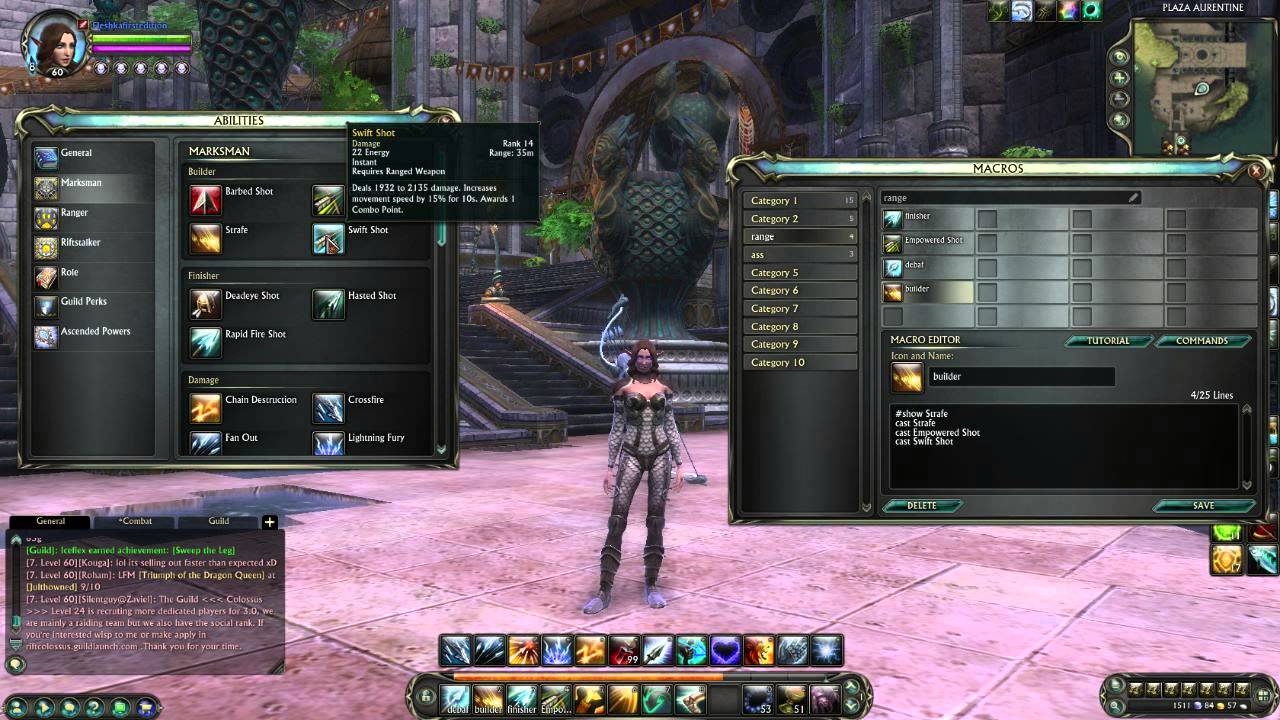 Rift Marksman (marksamn 61, ranger 11, riftstalker 4) пвп бил дальника ...