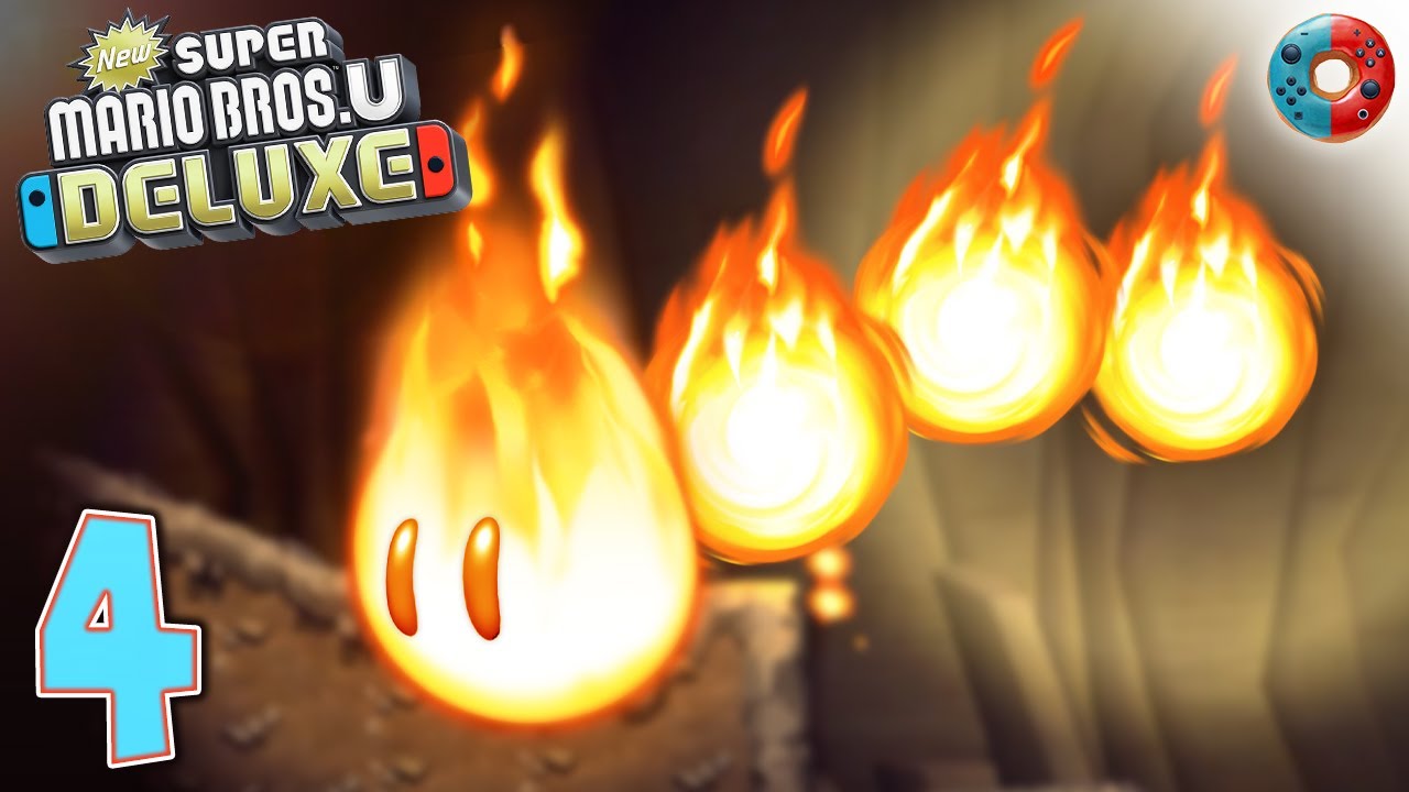 FIRE SNAKE OF DOOM | Part 4 | New Super Mario Bros U Deluxe - YouTube