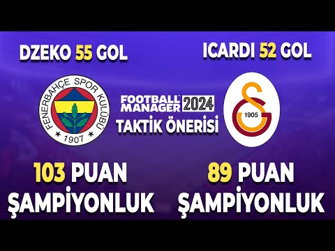 BU TAKTİK ile Süper Ligi DOMİNE ET! - Football Manager 2024 Taktik Önerisi
