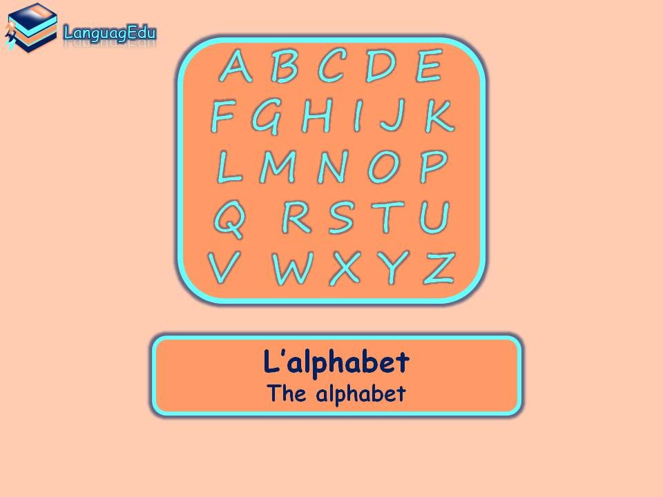 french alphabet - YouTube
