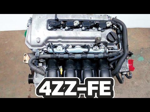 4ZZ-fe Қозғалтқышы. Конструкциясына шолу - YouTube